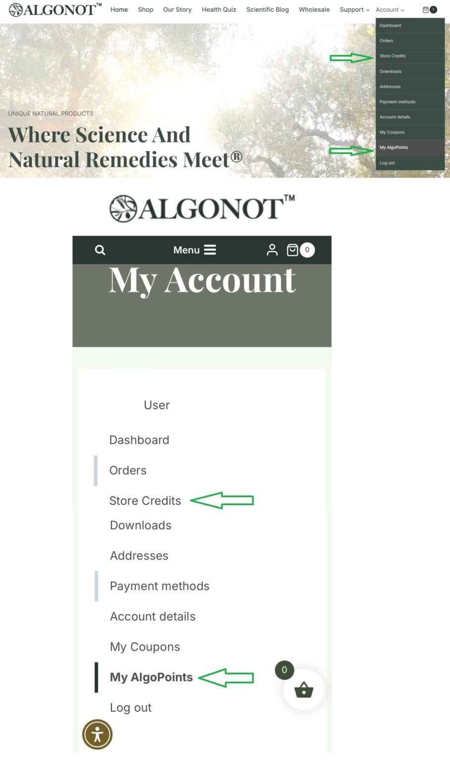 Loyalty Rewards Program - Algonot