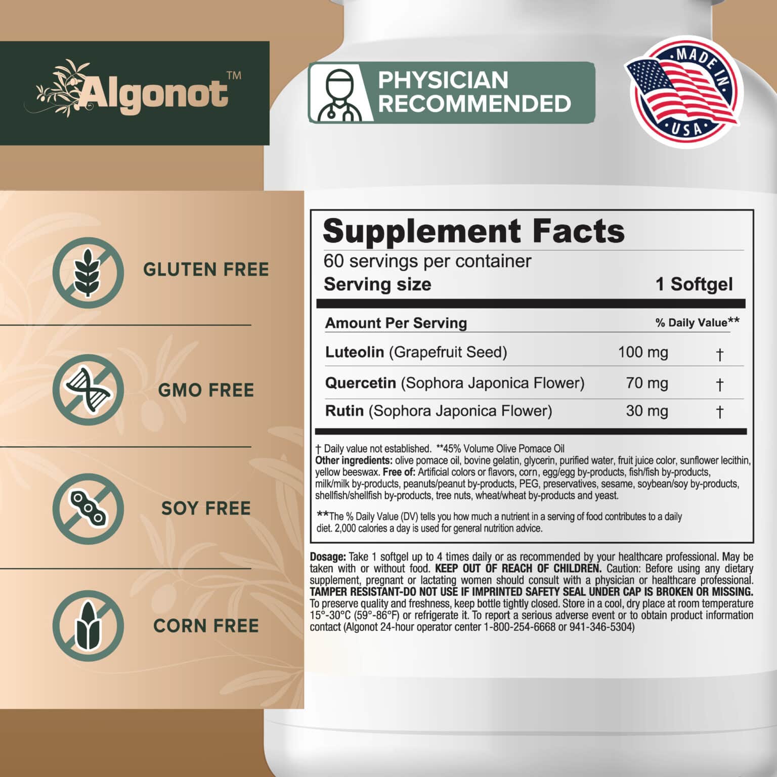 NeuroProtek® is a unique, all-natural oral dietary supplement