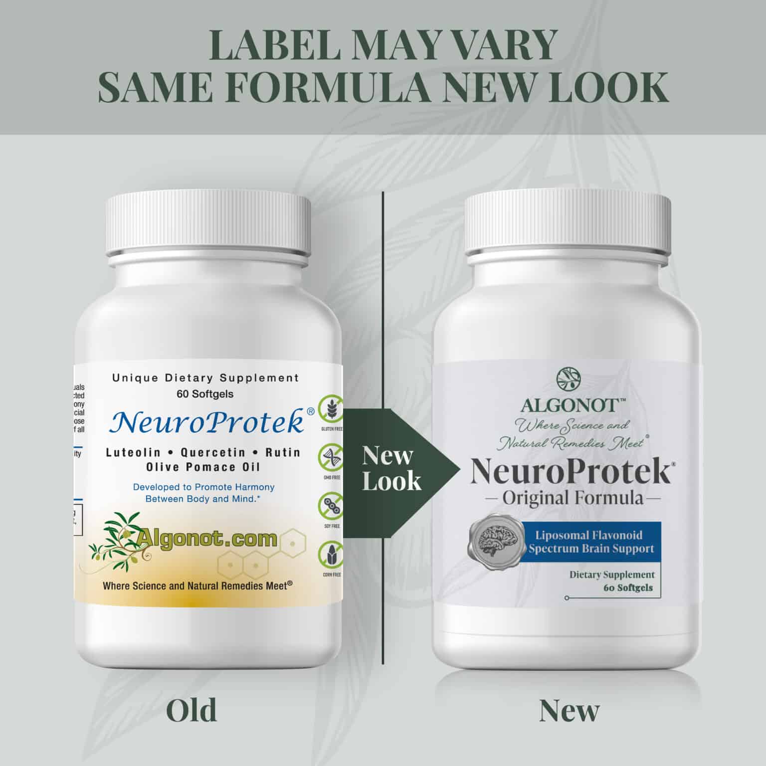 NeuroProtek® is a unique, all-natural oral dietary supplement