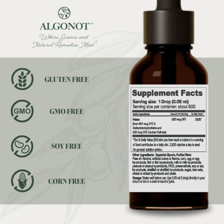 Vital Folinic with 5‑MTHF™ - Algonot